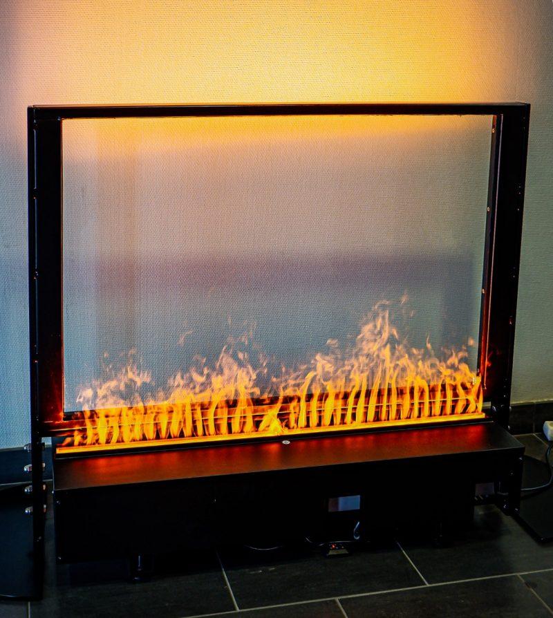 Innovation : garde-corps acier vitré pare-flamme C+D 1/2h - GH